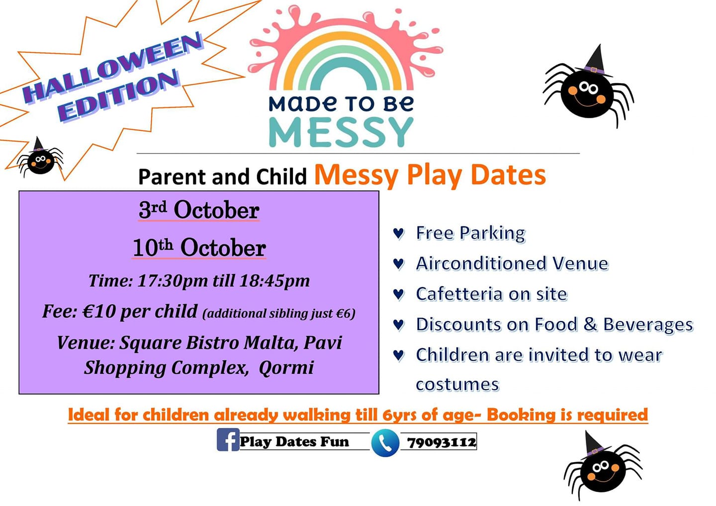 Halloween Messy Play at Pavi - Malta Baby & Kids